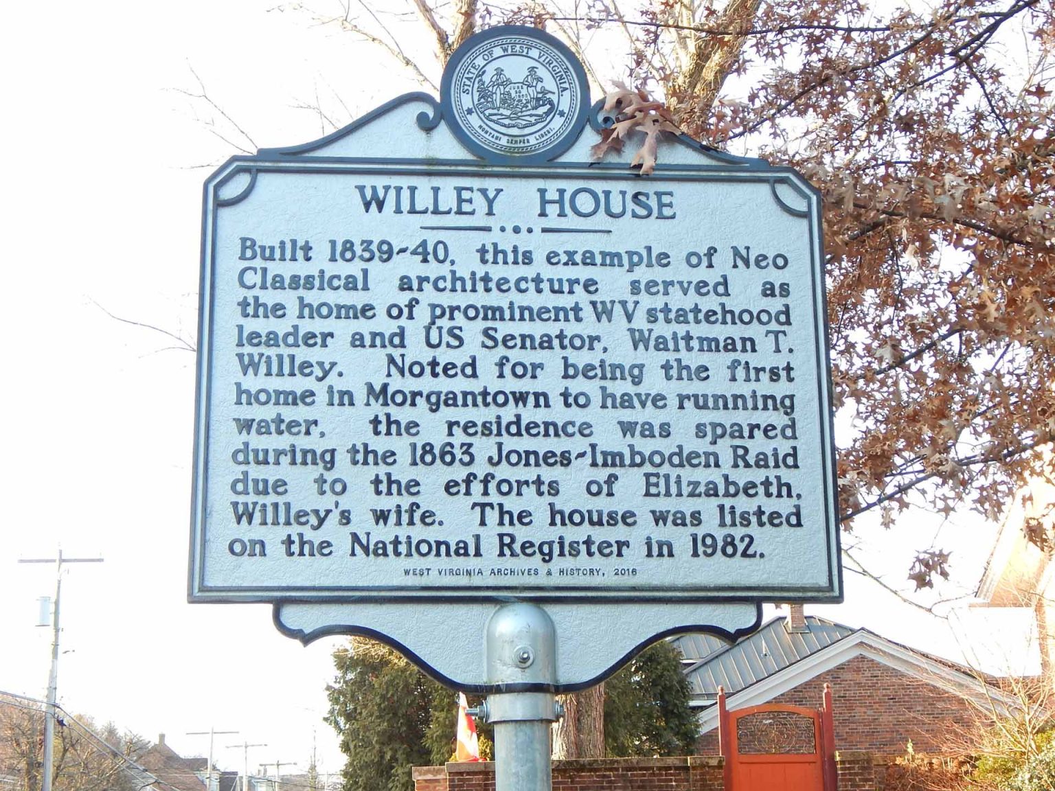 Monongalia County – The West Virginia Historical Markers Project